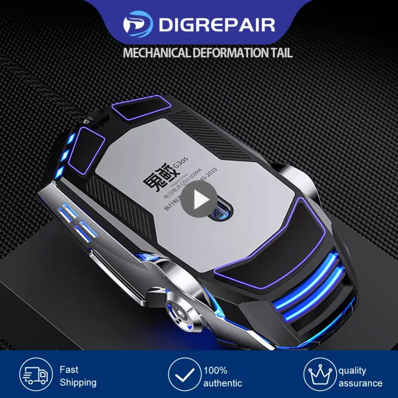 Gamer-Gaming-Mouse-8D-3200DPI-Adjustable-Wired-Optical-LED-Computer ...