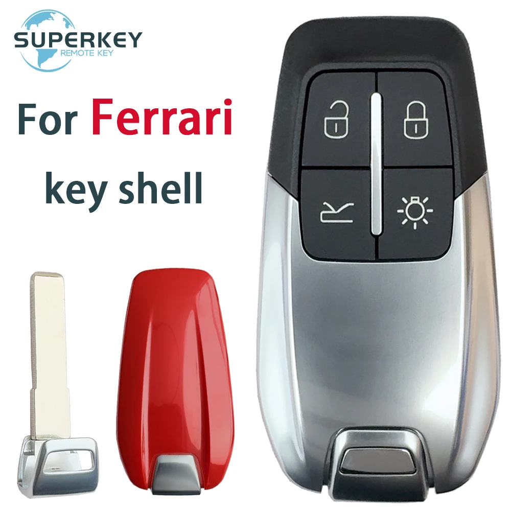 Key-Shell-For-Ferrari-458-588-488GTB-LaFerrari-2014-2020-NO-Logo-4 ...
