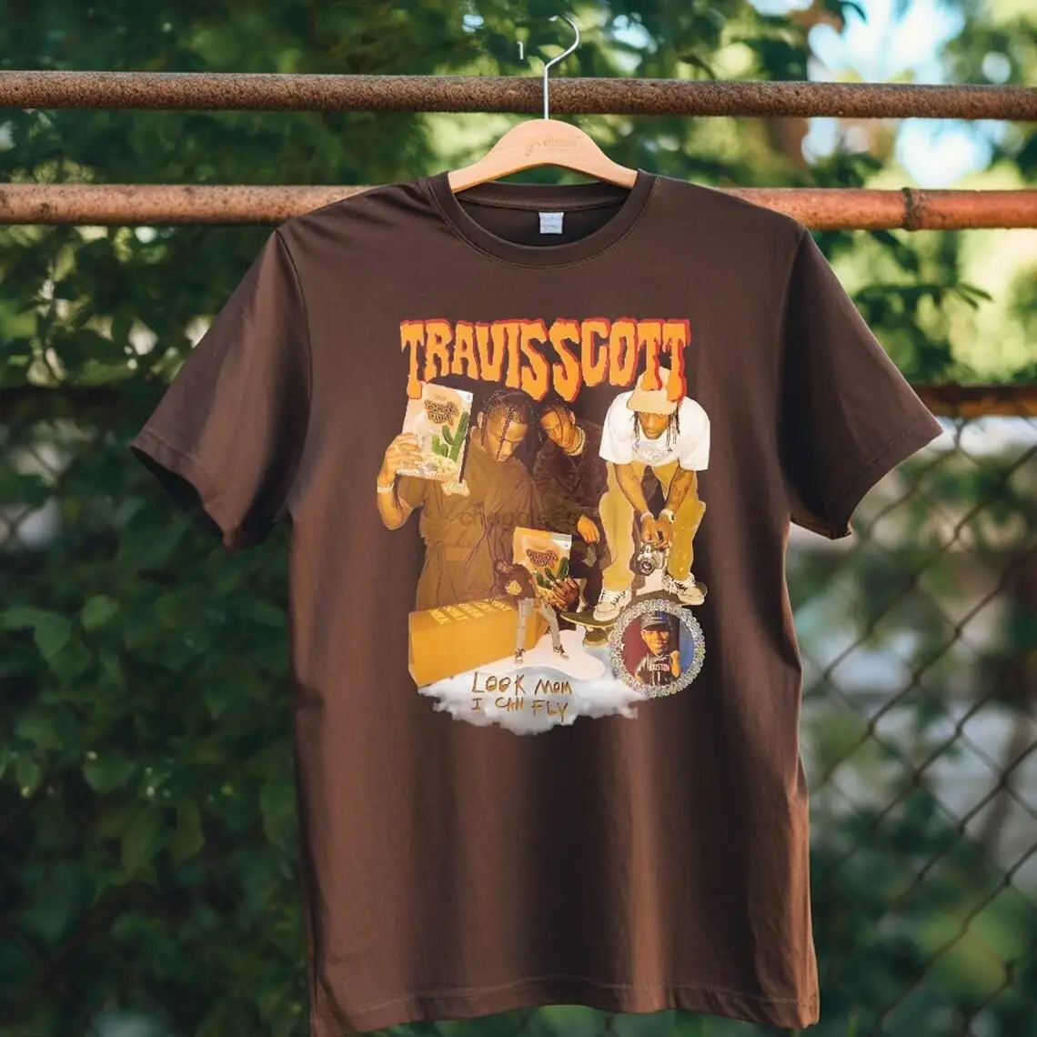 Maglietta Unisex T.Scott Vintage Bootleg Travis felpa Rapper felpa ...