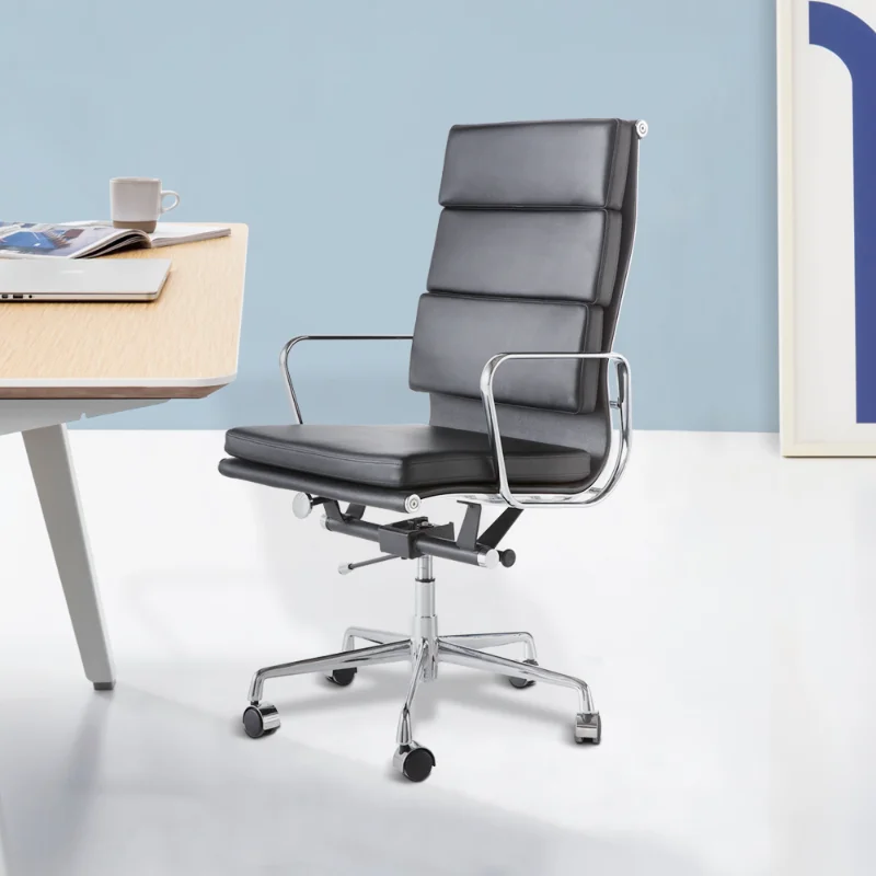 Mobiles-Leather-High-Low-Back-Genuine-Leather-Office-Chair-Executive ...