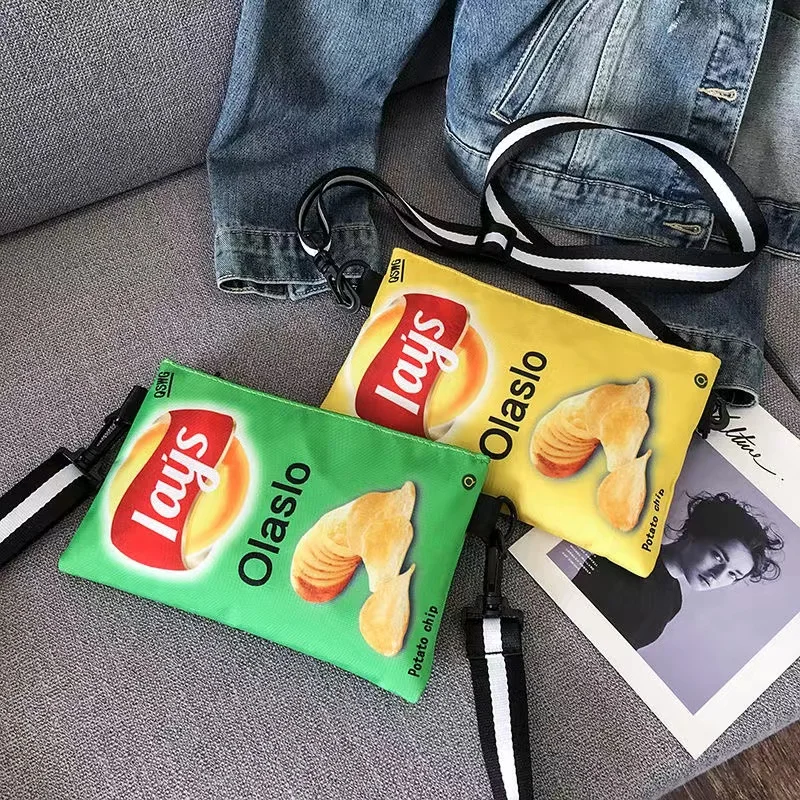 Cartoon Bag Of Potato Chips