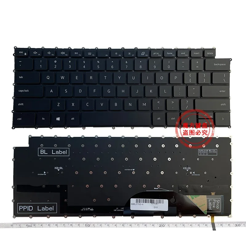 New-Laptop-US-Keyboard-for-Dell-XPS-15-9500-17-9700-Precision-5550-5750 ...