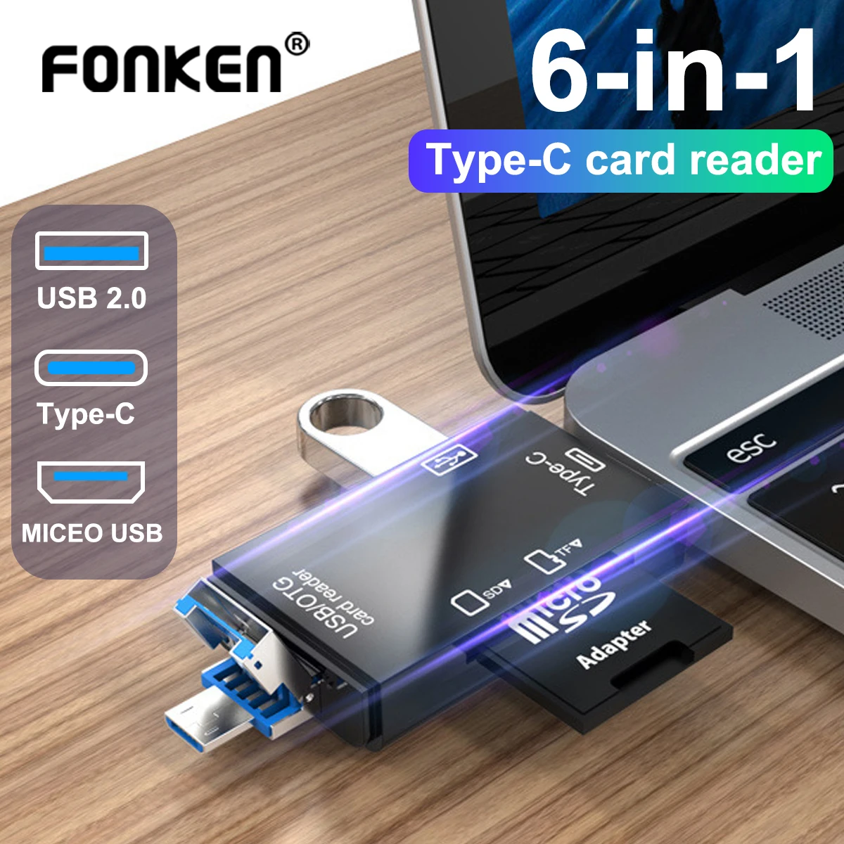 OTG-SD-Card-Reader-Flash-Drive-Smart-Memory-Card-Reader-Type-C ...