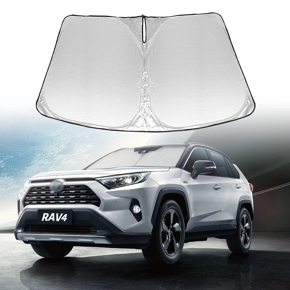 Parasol para ventana delantera de coche, accesorios para Toyota RAV4 2020 2021 2022| | - AliExpress