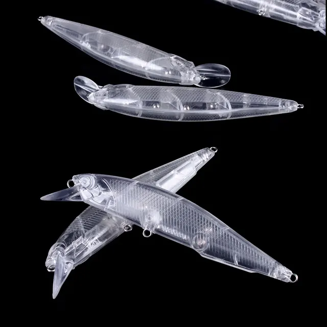 Lures Unpainted Lot Of 20 Unpainted Crankbait Blanks - Hard Baits ...