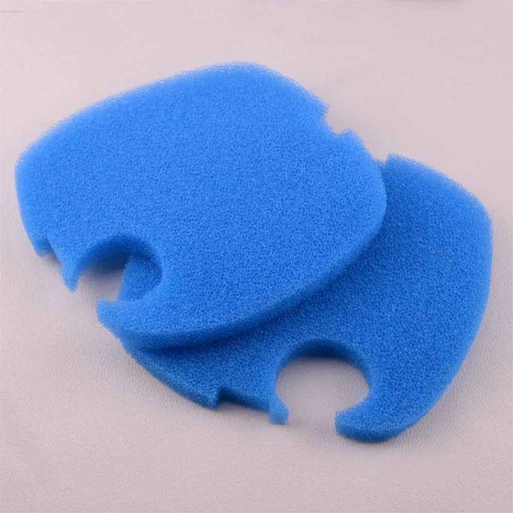 LETAOSK-2Pcs-Blue-Aquarium-Filter-Pad-Sponge-Foam-Cotton-Fit-For-SUNSUN ...