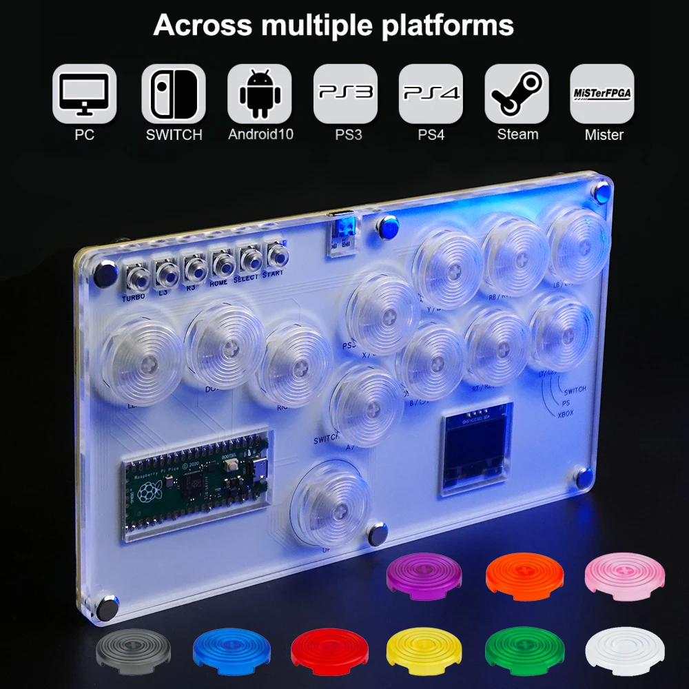 Slimbox-Hitbox-Arcade-Stick-Joystick-For-PC-Hot-SWAP-Mini-Hitbox ...