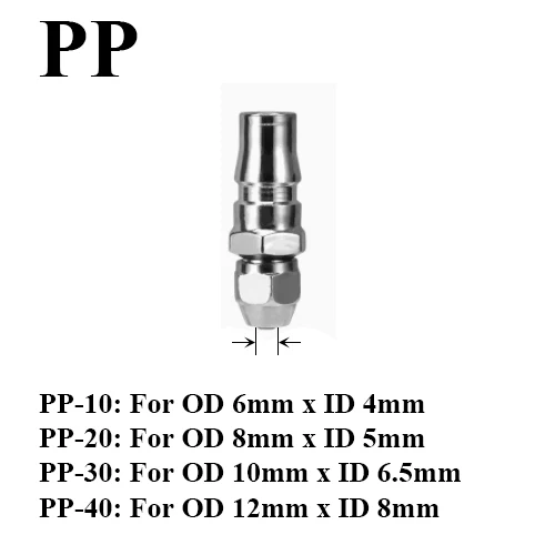 Pneumatic Fittings for Air Compressor Hose Quick Coupler Plug Socket ...