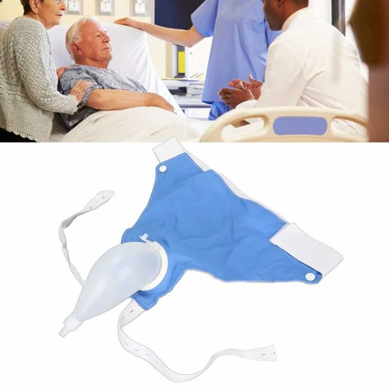 Wearable Urine Collection Bag with Pee Catheter Duct 1000ML 2000ML for ...