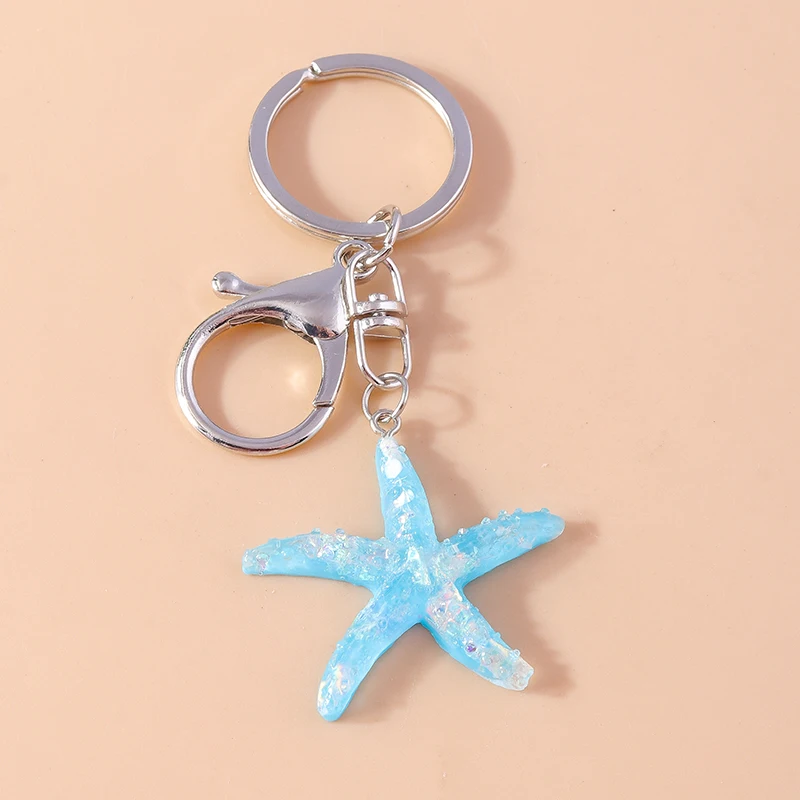 Cute-Colorful-Starfish-Charms-Keychains-for-Car-Key-Festival-Gifts-for ...