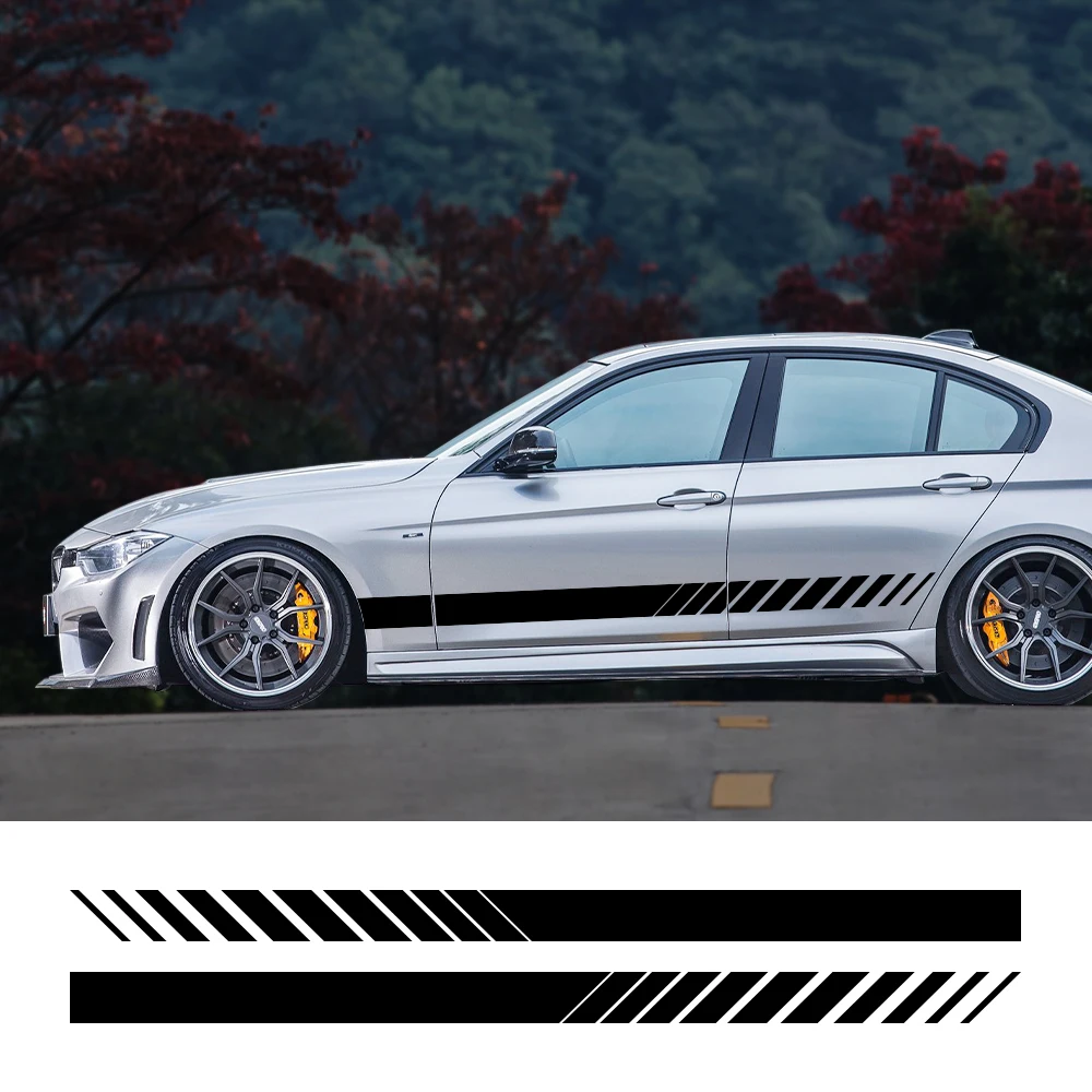 Car-Side-Door-Stickers-Body-Stripes-Trim-Vinyl-Film-Decal-For-BMW-E39 ...