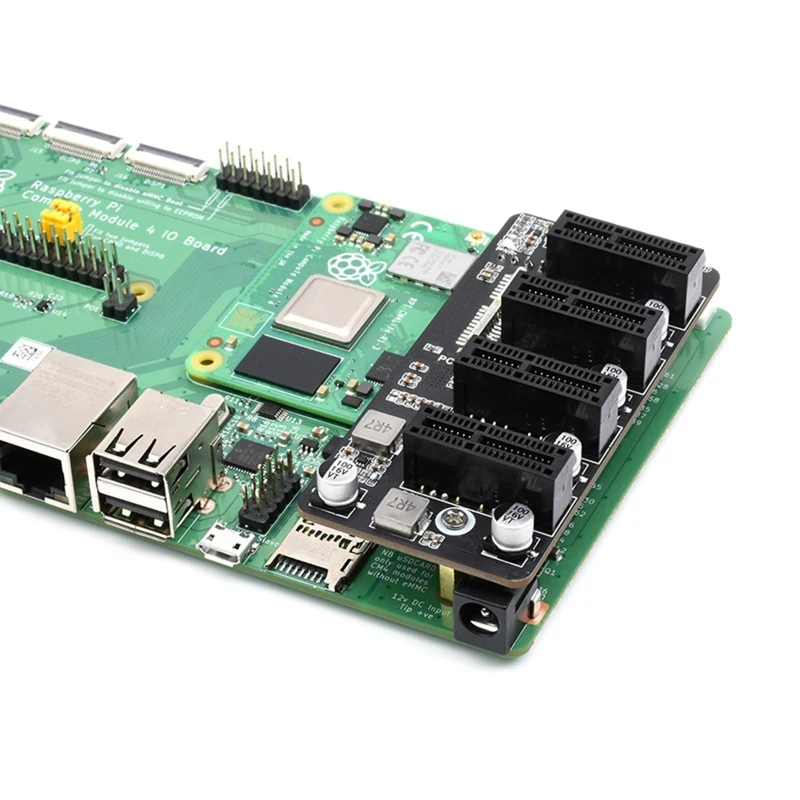 Mini Placa Base Para Raspberry Pi Módulo De Computador Cm4 A Bordo Pcie ...