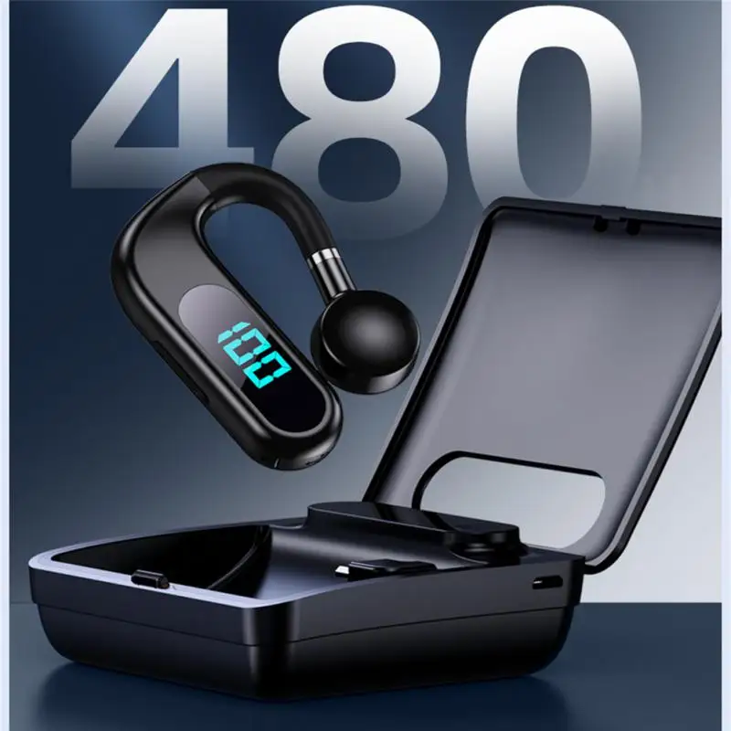 Dc-5v-Sports-Ear-Hook-Single-Ear-Rotary-S30-Sports-Headphones-10-M-S30 ...