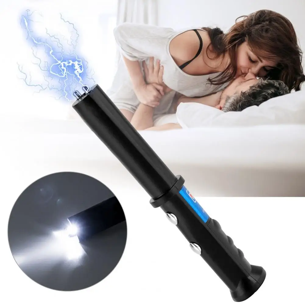 Tragbare-elektrische-Sex-Stick-sm-Elektro-schock-Peitsche-mit-LED-Taschenlampe-stimulieren ...