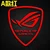 Asus Rog Republic Of Gamers Metal Logo Sticker For Laptop Tablet ...