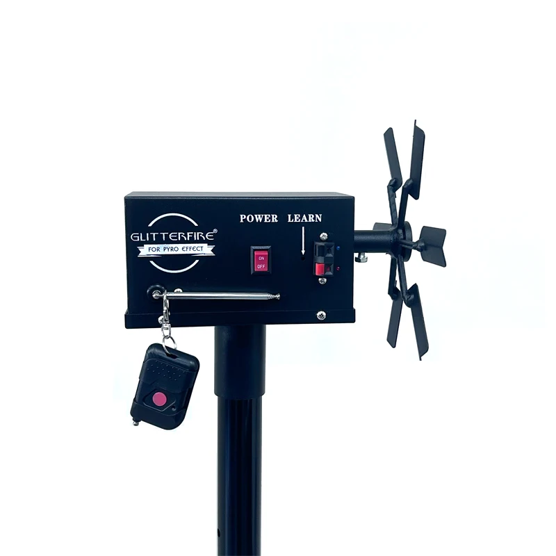 Single-wheel-rotating-remote-control-spinning-cold-spark-wedding-stage ...