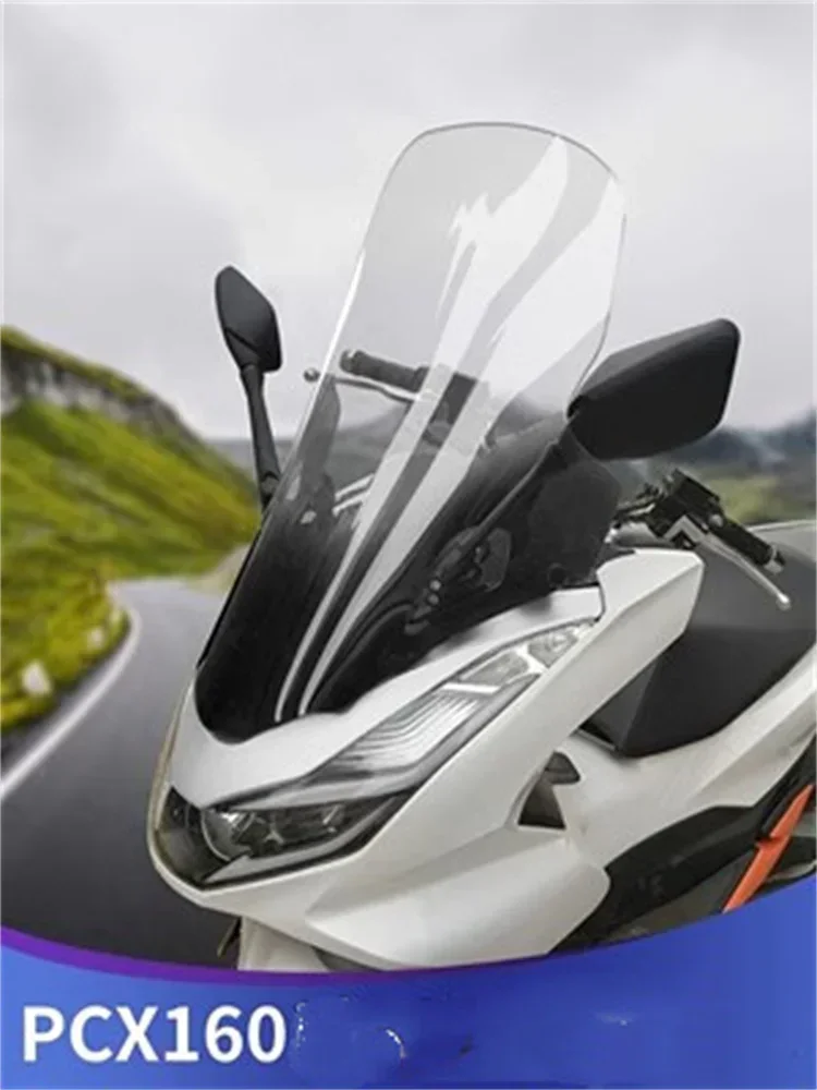 for-Honda-PCX160-modified-windshield-modified-front-windshield-and-rear ...