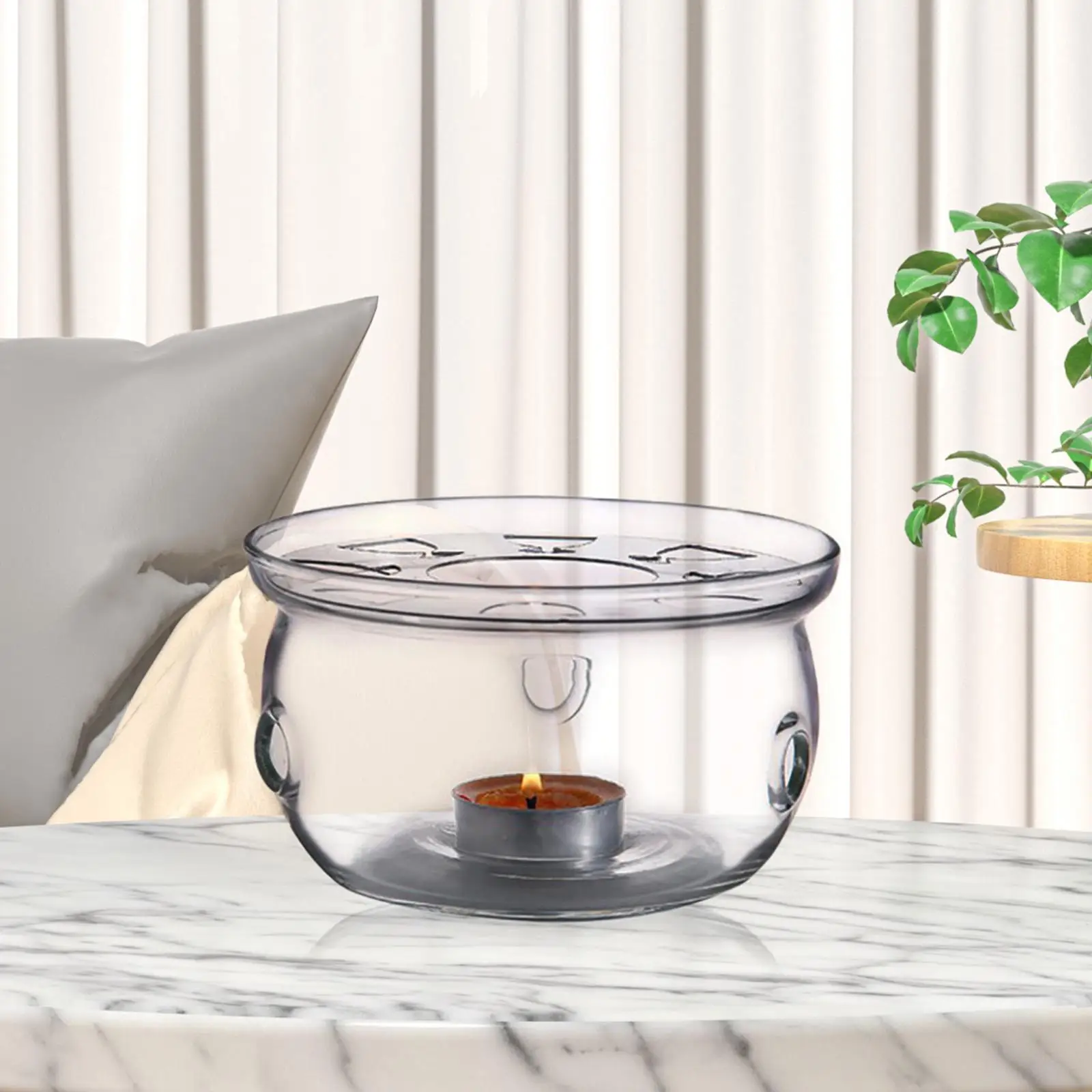 Tea-Kettle-Warmer-Glass-Heat-Resistant-Hollow-Tea-Transparent-with ...