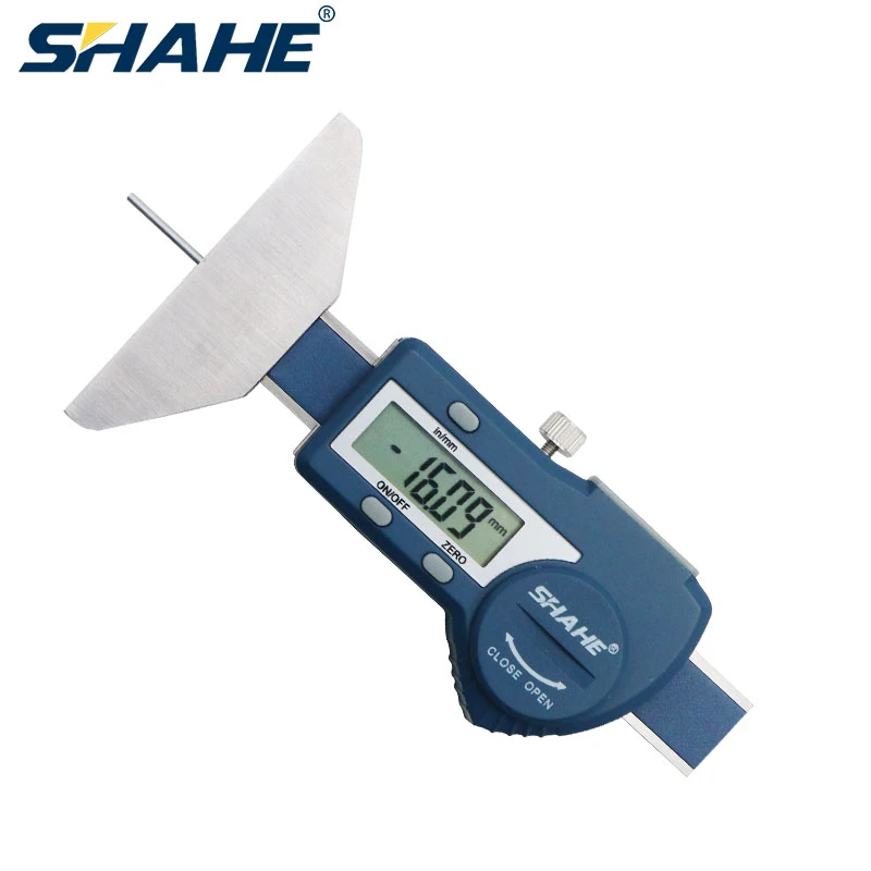 SHAHE Digital Depth Gauge 0 25mm/0 50 mm Tread Depth Gauge For Car Tire ...