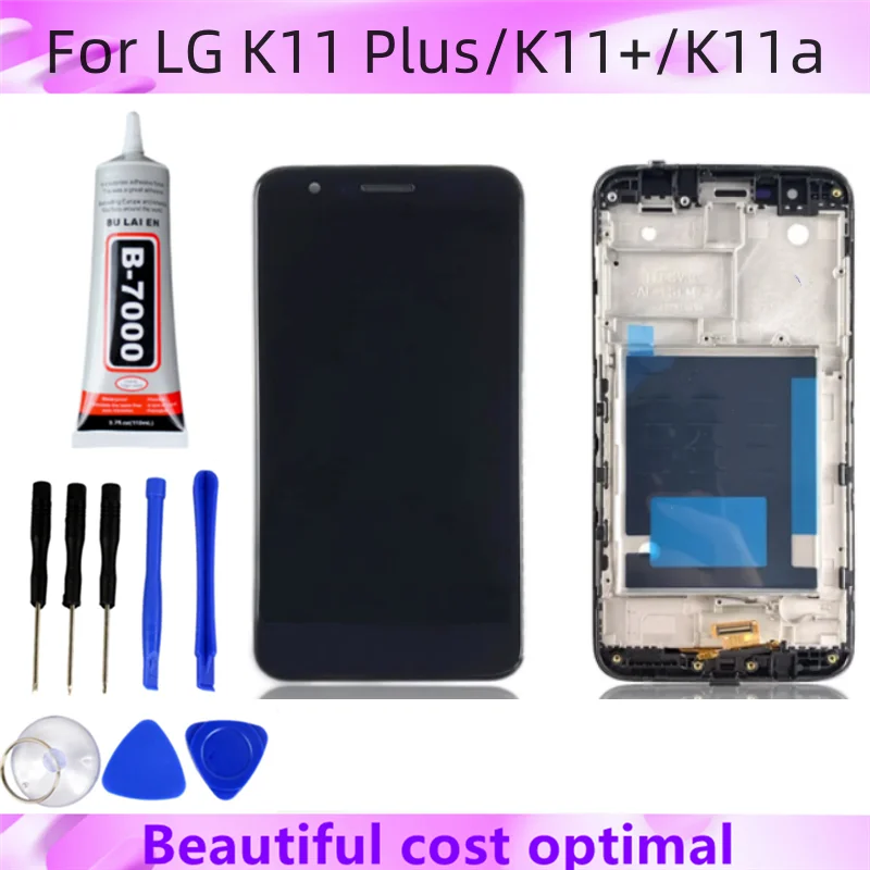 100-Tested-5-3-Quality-LCD-For-LG-K11-Plus-K11-K11a-LM-X410S-LMX410 ...
