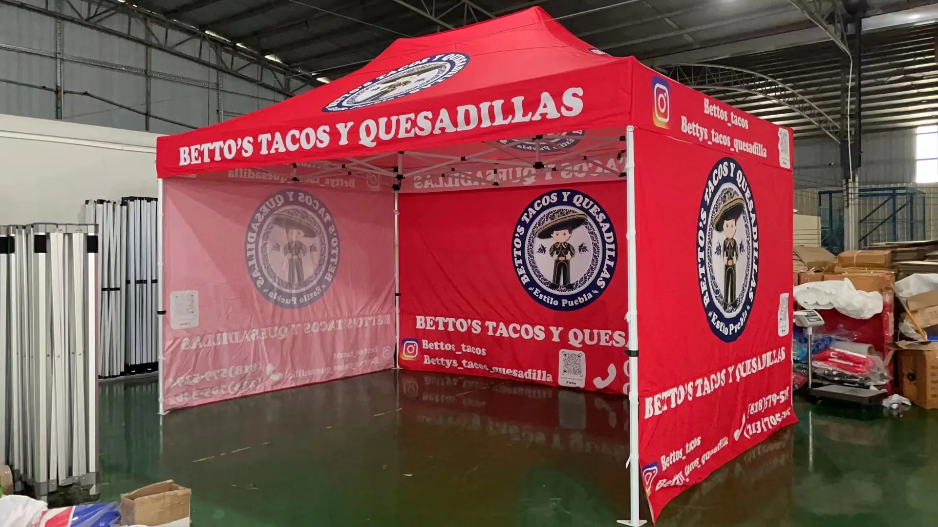 3x4.5m10x15ft Outdoor Tents For Events Custom Flame Retardant Printed ...