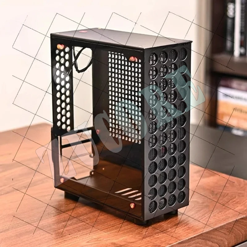 V9 Captain All-Aluminum Small Chassis Supports Double-Slot Half-Height ...