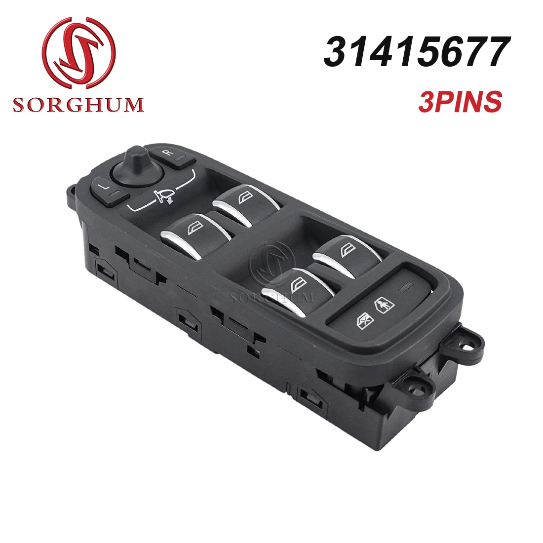 SORGHUM-Electric-Master-Power-Window-Control-Switch-Button-31415677-For ...