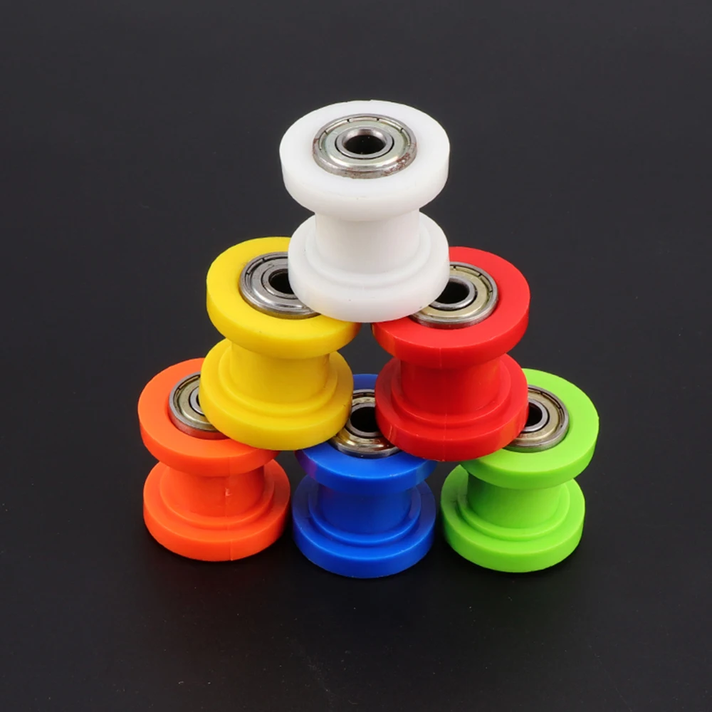Motorcycle-8-10mm-Drive-Chain-Guard-Roller-Bearing-for-Road-Bike-Enduro ...