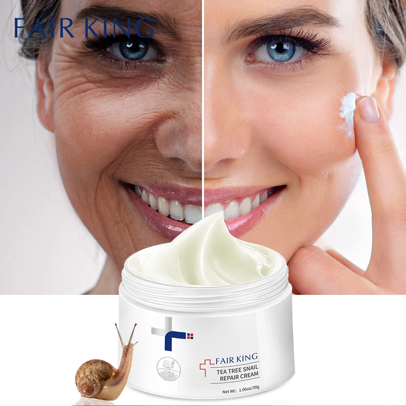 Snail Mucin Anti-wrinkle Face Cream Collagen Anti-wrinkle Lightening ...