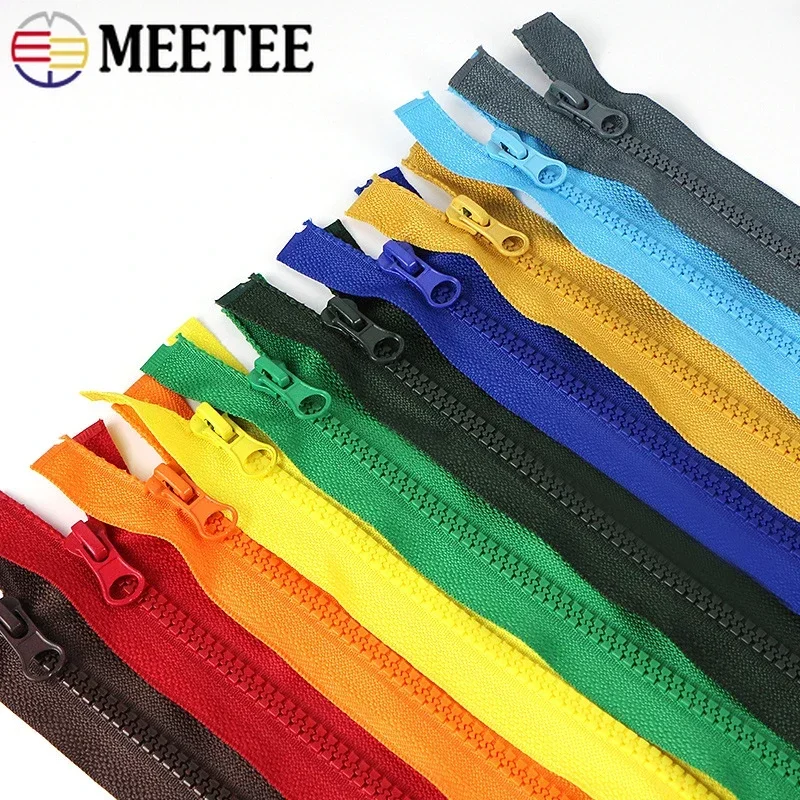 3Pcs-Meetee-40-120cm-5-Resin-Zipper-Open-End-Auto-Lock-Zip-for-Jacket ...