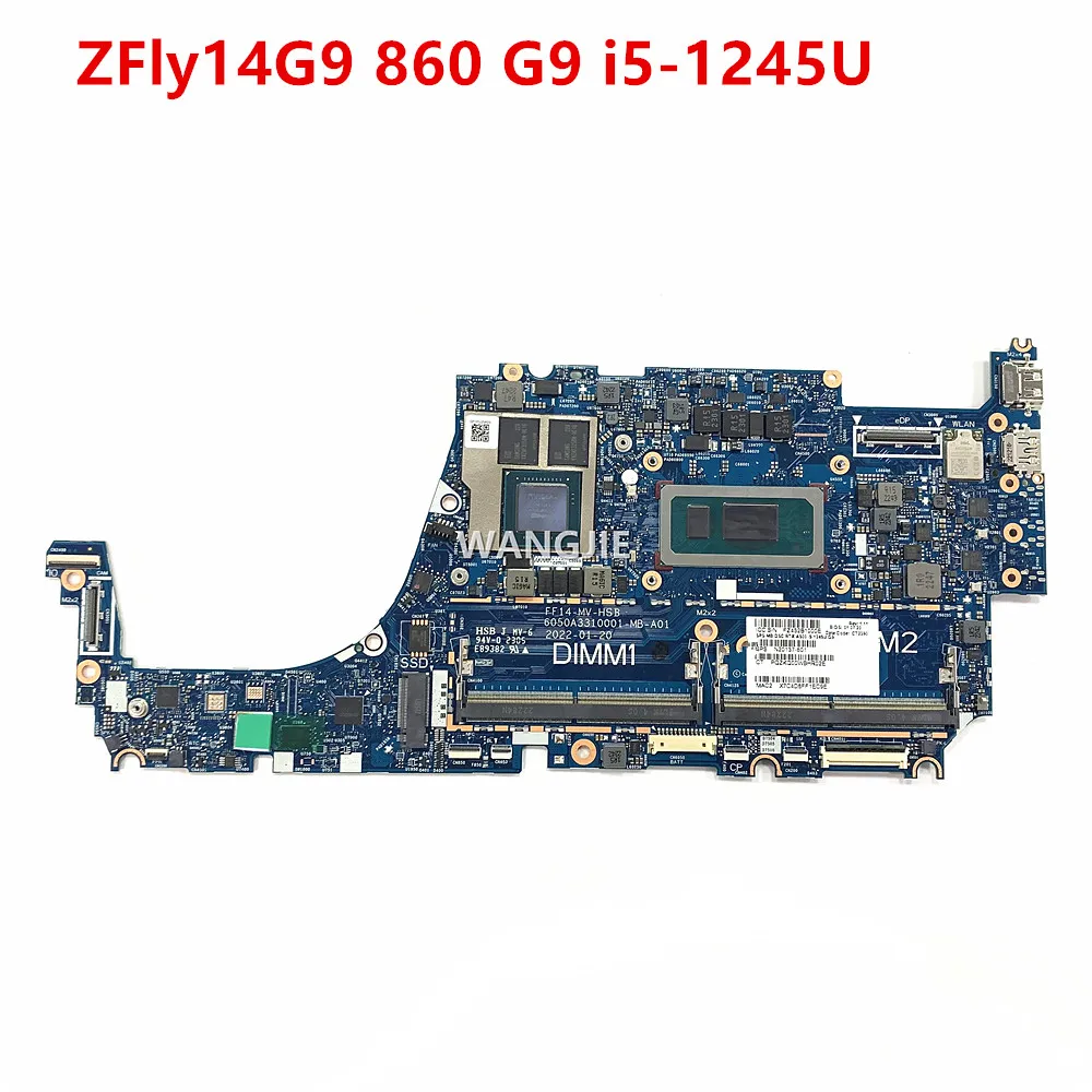 6050A3310001-For-HP-Zbook-Firefly-14-G9-860-G9-Laptop-Motherboard ...