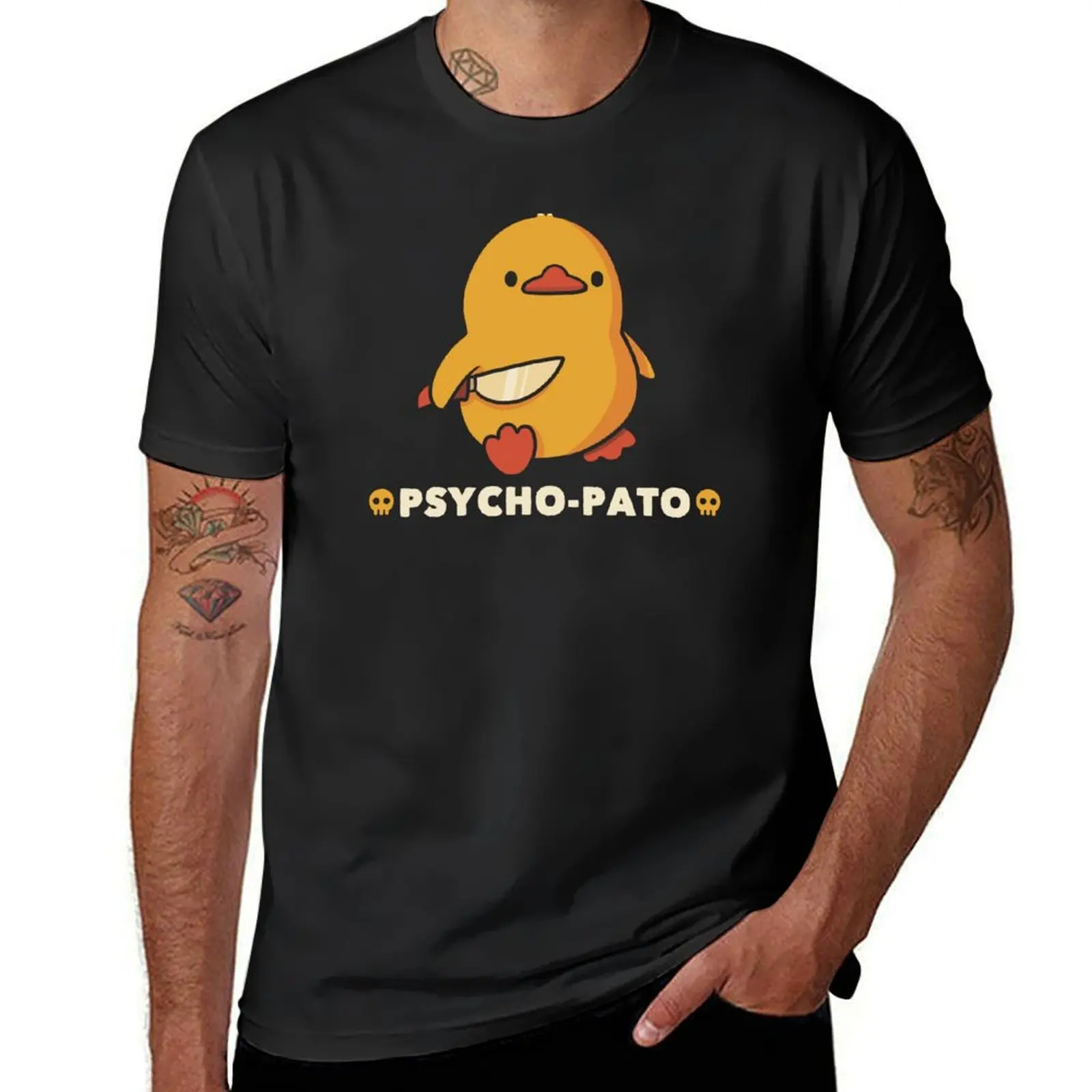 Psycho-Pato Funny Duck by Tobe Fonseca T-Shirt kawaii clothes new ...