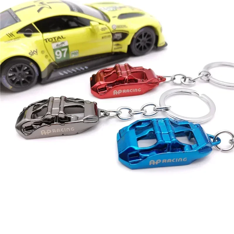 AP-Racing-Car-Keychain-Caliper-Cover-Shape-Key-Ring-Metal-Keyring-Wheel ...