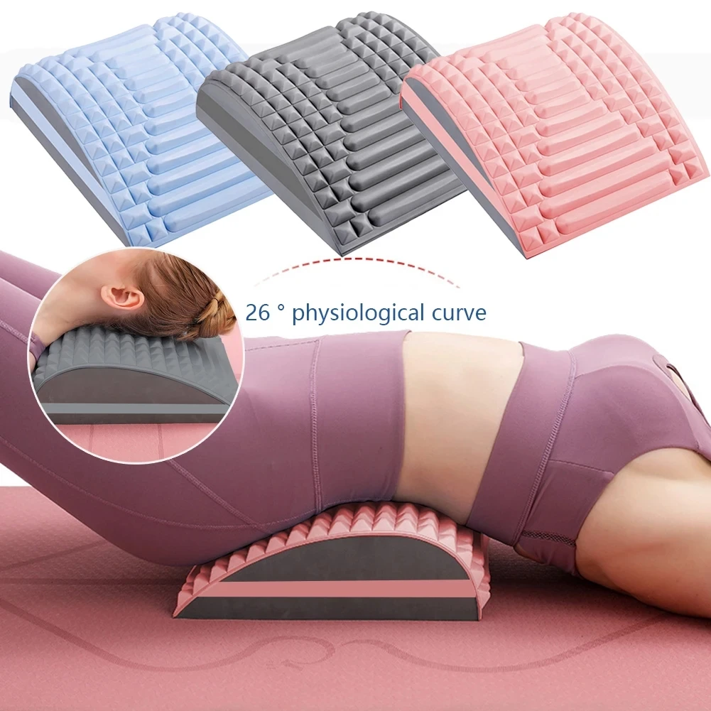 Back-Stretcher-Pillow-Neck-Posture-Corrector-Pillow-Lumbar-Support ...