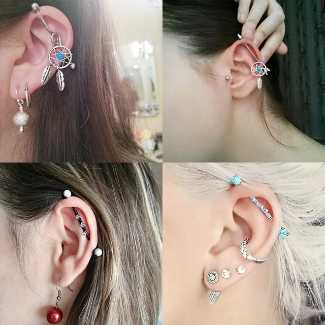 Industrial Piercing Arrow Men