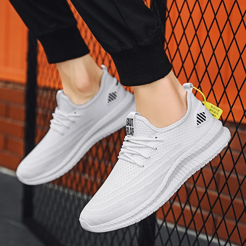 Zapatos-Deportivos-informales-con-cordones-de-malla-para-hombre-zapatillas-para-correr-en ...