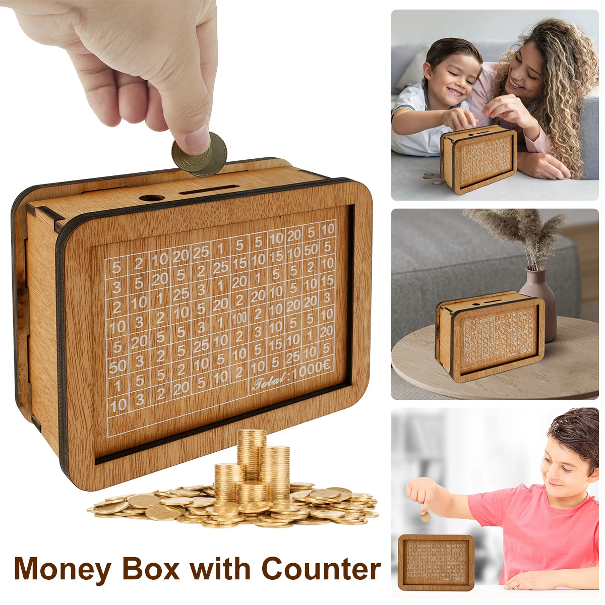 Wood-Piggy-Bank-Creative-Money-Storage-Box-with-Number-Table-Decorative ...