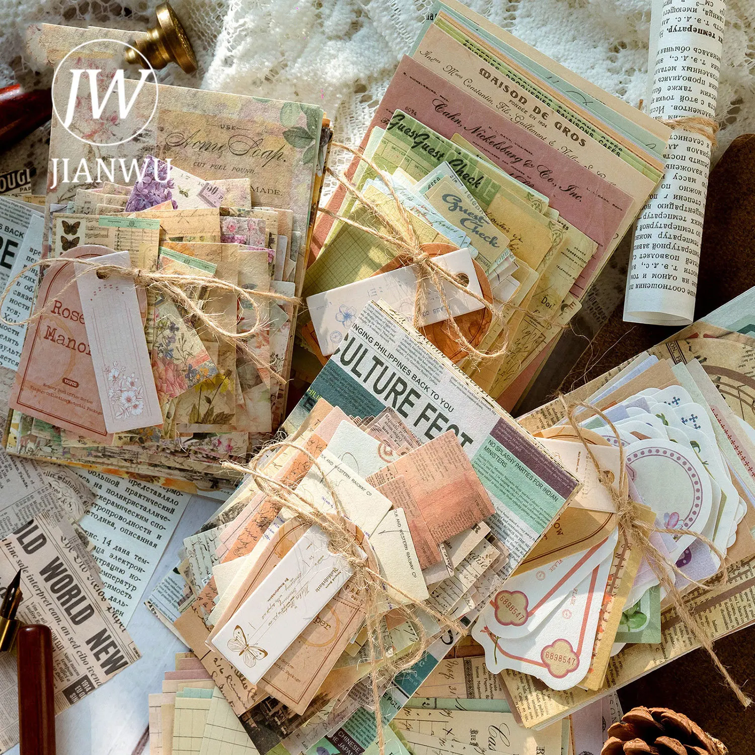 Bullet journal material paper - JianWu Official Store