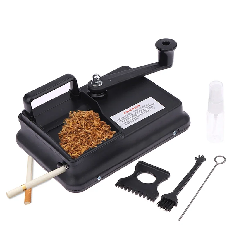5.5/6.5/8.0mm Double Track Cigarette Filling Machine Hand Roll Cranked ...