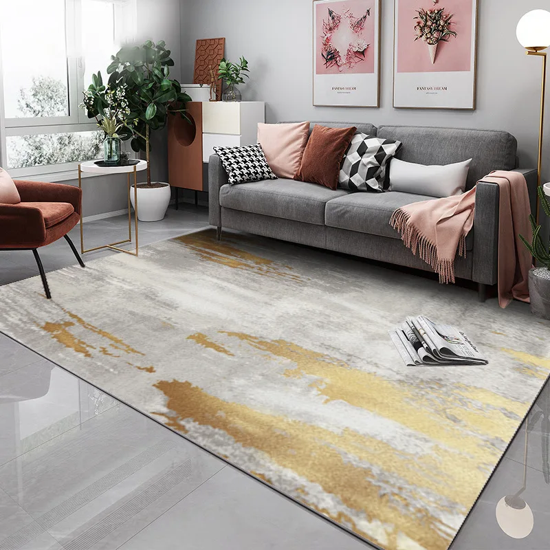 Modern Light Luxury Living Room Decoration Large Area Carpet Lounge Rug ...