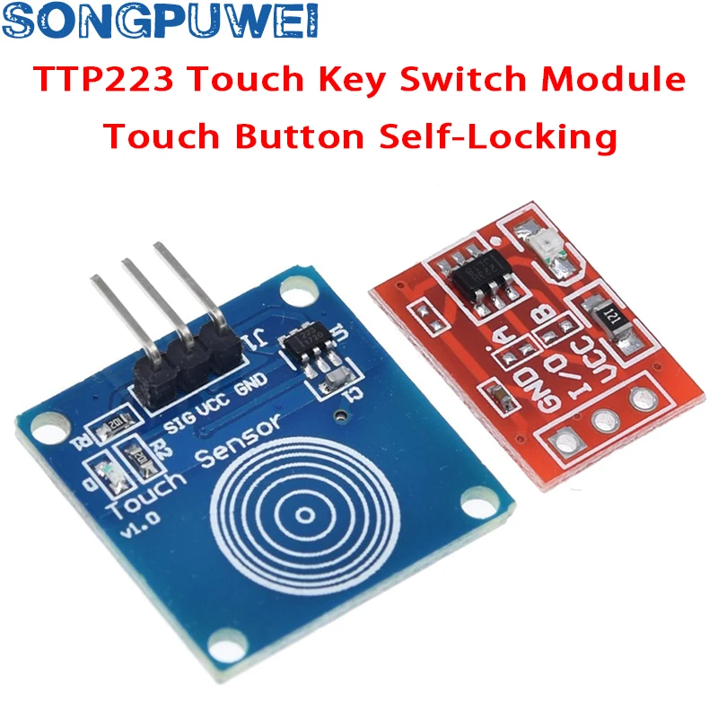 Sensor-t-ctil-Digital-TTP223B-para-Arduino-accesorios-de-m-dulos-de ...