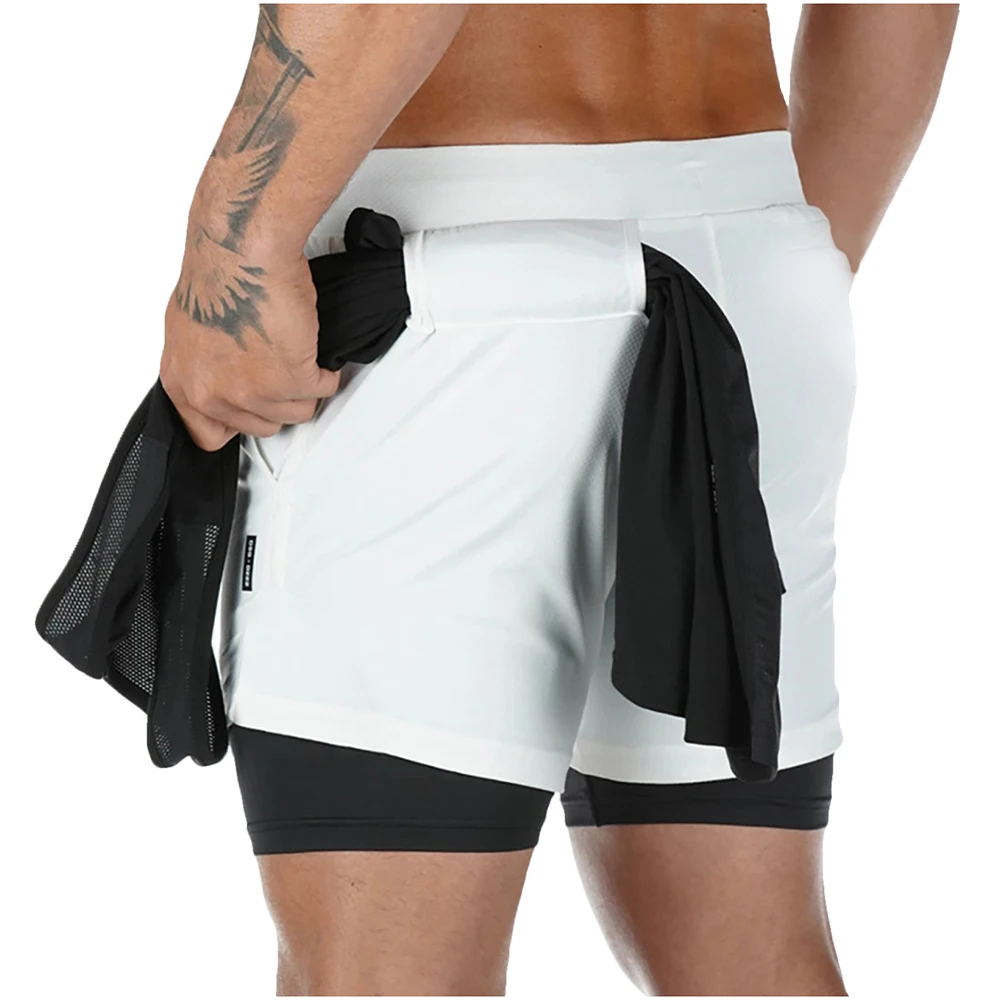 Gym-Shorts-Men-Double-deck-Workout-Shorts-2-In-1-Quick-Dry-Workout ...