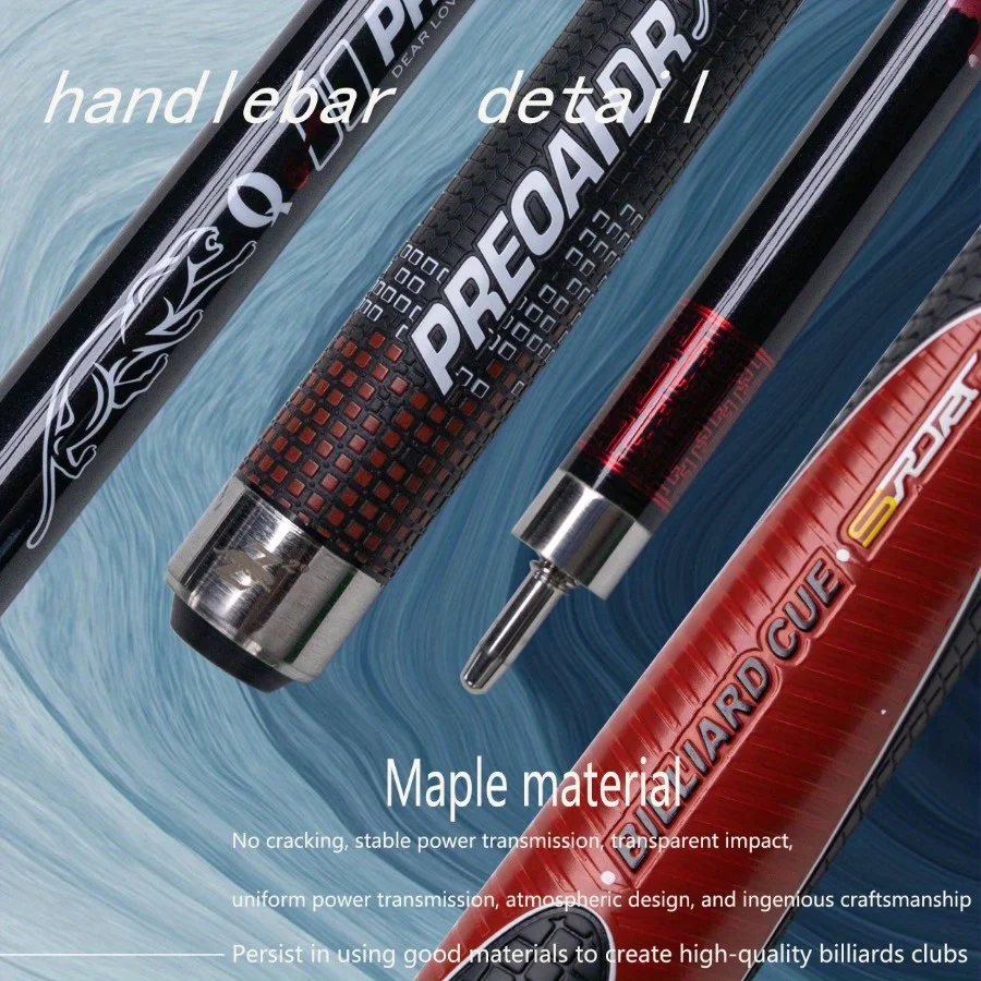 （No shipping to Brazil.）New professional top - grade maple billiard cue ...