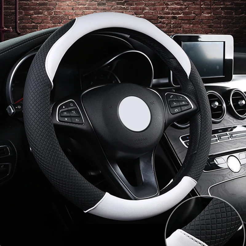 Universal-Car-Steering-Wheel-Cover-Imitation-Dermis-Auto-Steering-Weel ...
