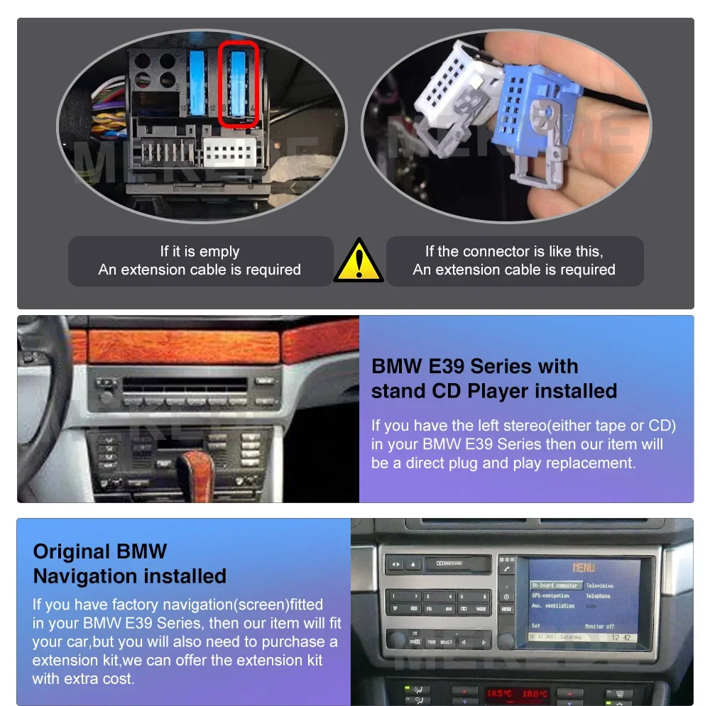 7-дюймовый Android 13 для BMW X5 E53 E39 E38 1999-2007 Автомобильный радиоприемник ...