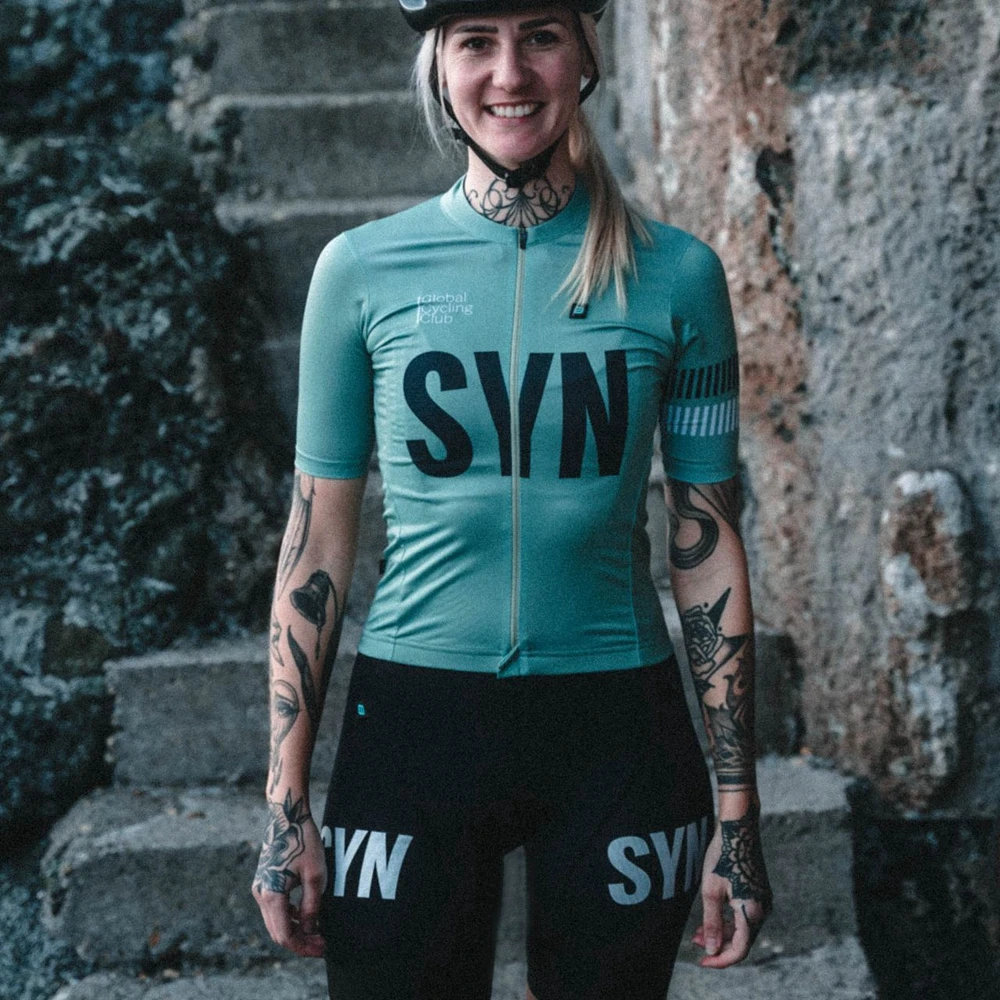 Summer-SYN-Team-Cycling-Set-Women-Biehler-SYNDICATE-Short-sleeve-Jersey ...