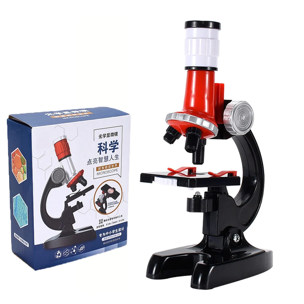 Portable-Professional-Biological-Trinocular-Microscopes-Kit-1200X-Lab ...