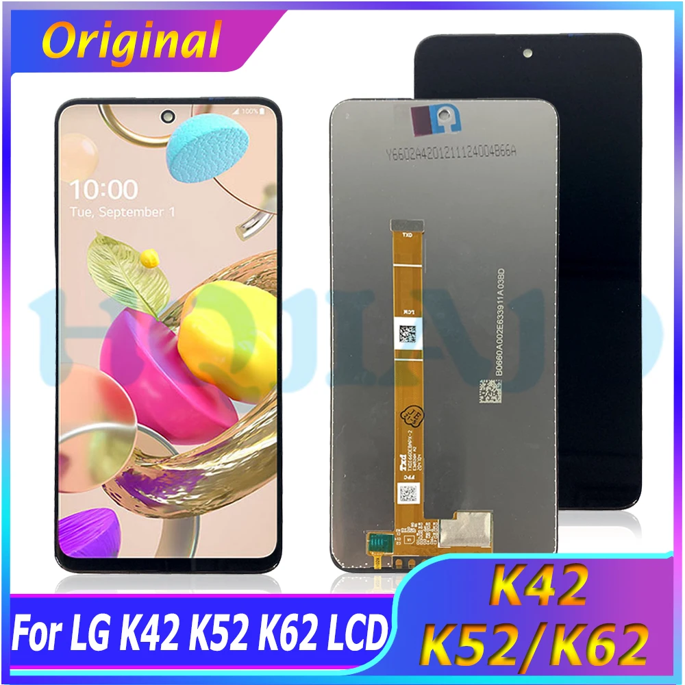 6-6-Original-LCD-For-LG-K52-LCD-K62-Display-Touch-Screen-Digitizer-Assembly-Replacement ...