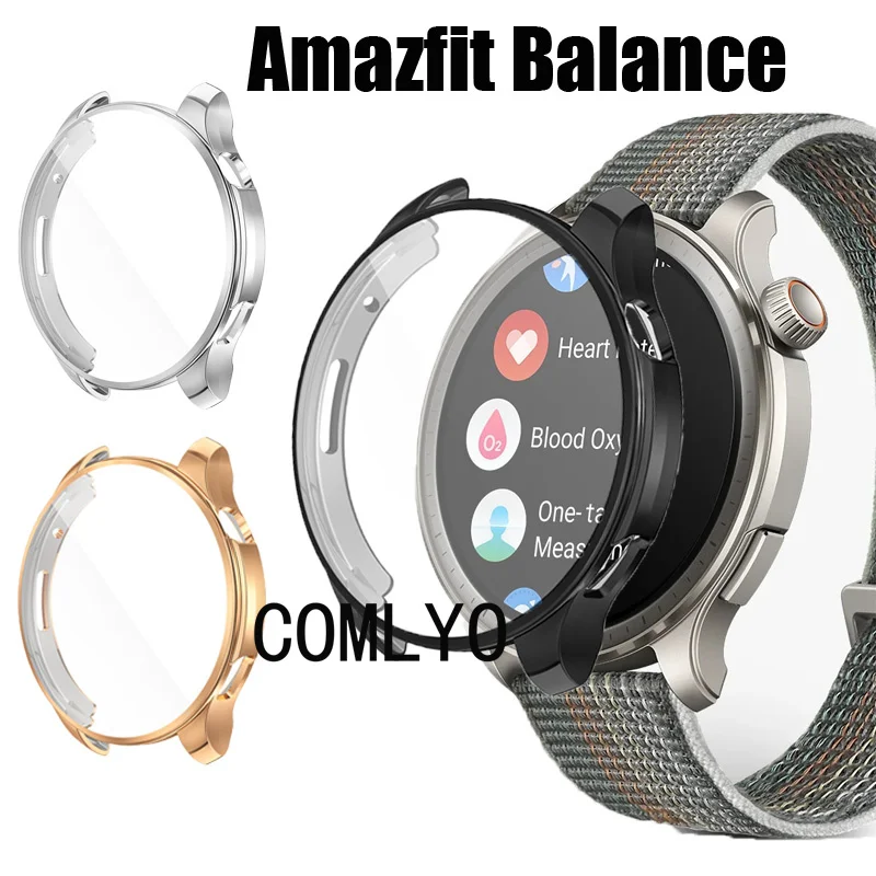 Per-Amazfit-Balance-Case-TPU-Soft-Full-Cover-protezione-dello-schermo ...
