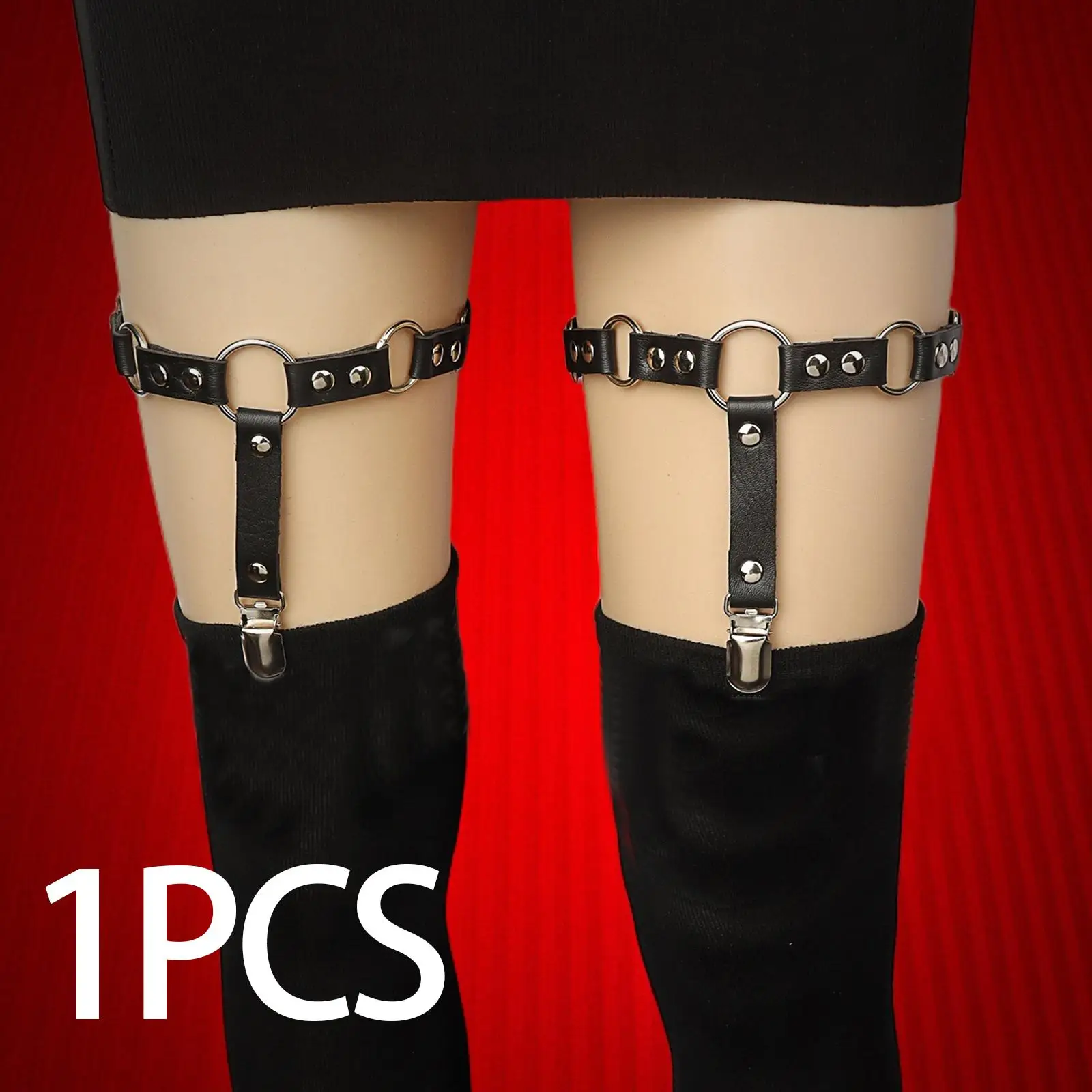 Adjustable Lace Leg Garters 2PCs Adjustable Lace Thigh Garters - Spike ...